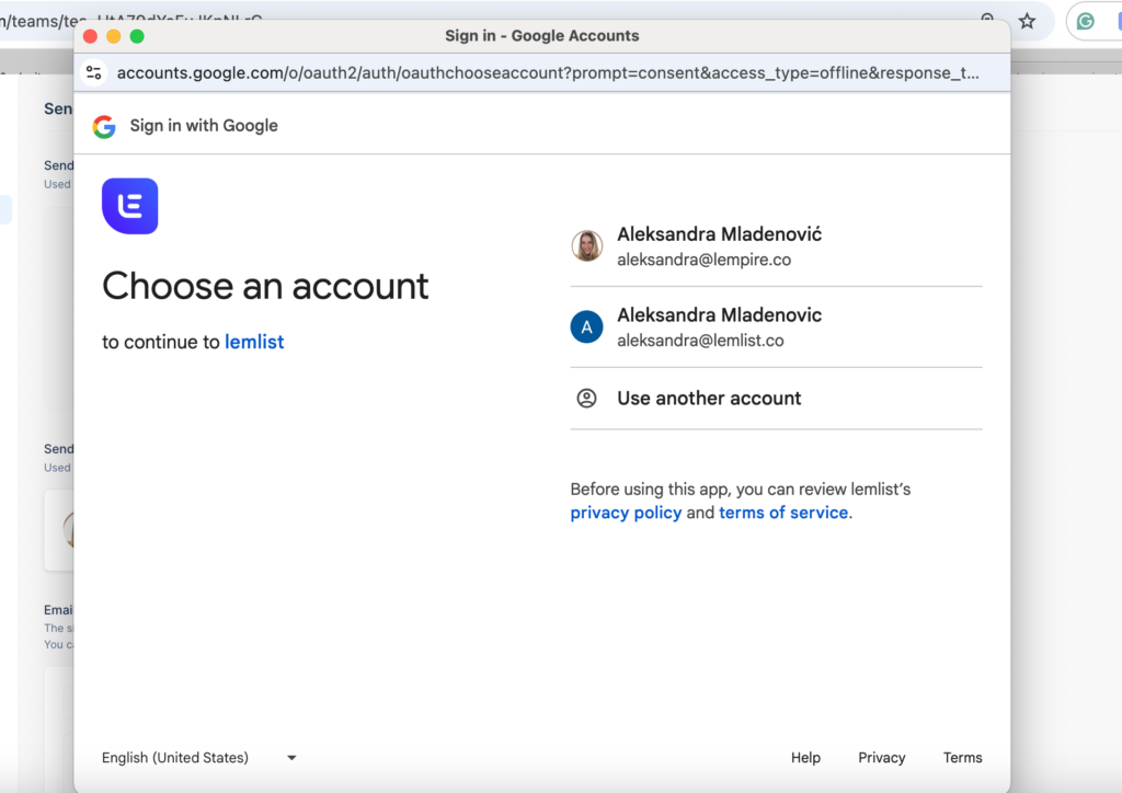 Connect your email sending address in lemlist - lemlist academy